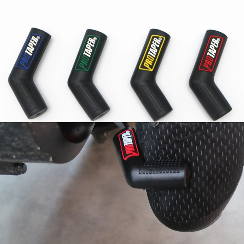 Universal Multicolor Optional Motorcycle Rubber Anti skid Hanging Shift ...
