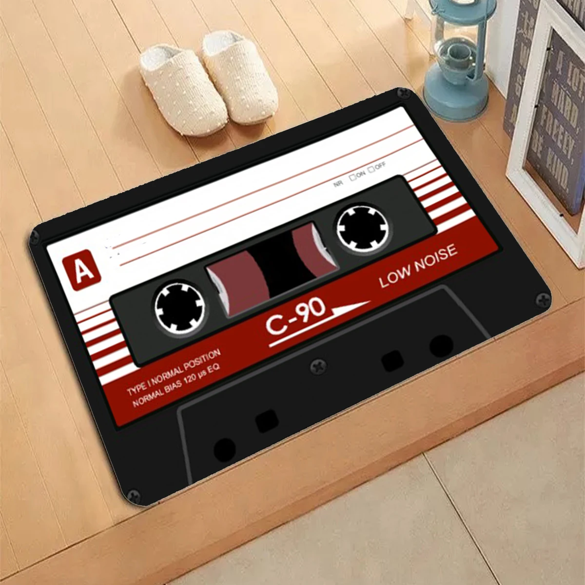 Welcome-Mat-Retro-Cassette-Tape-Living-Room-Non-slip-Doormat-For ...