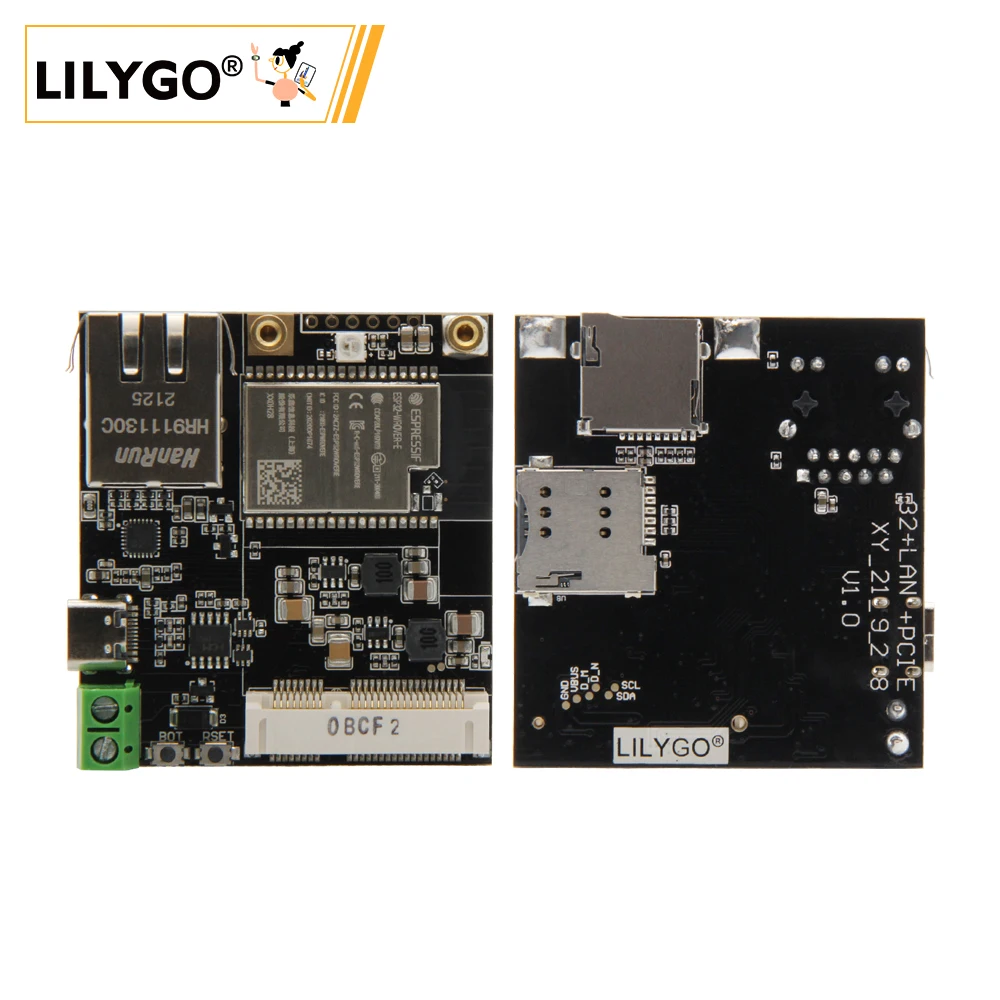 Lilygo Ttgo T Internet Com Esp32 Wifi Bluetooth Board For T Pcie Ethernet Iot Module With