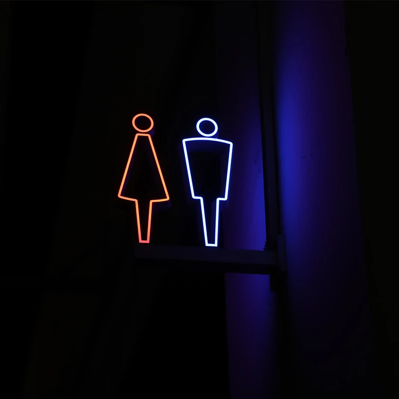 3d Led Front Lit Acrylic Signage With Bevel Edge Customized Face Lit ...