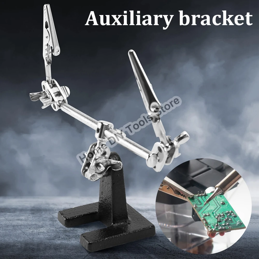 Adjustable-Third-Hand-Soldering-Tool-Desk-Clamp-Welding-with-2 ...