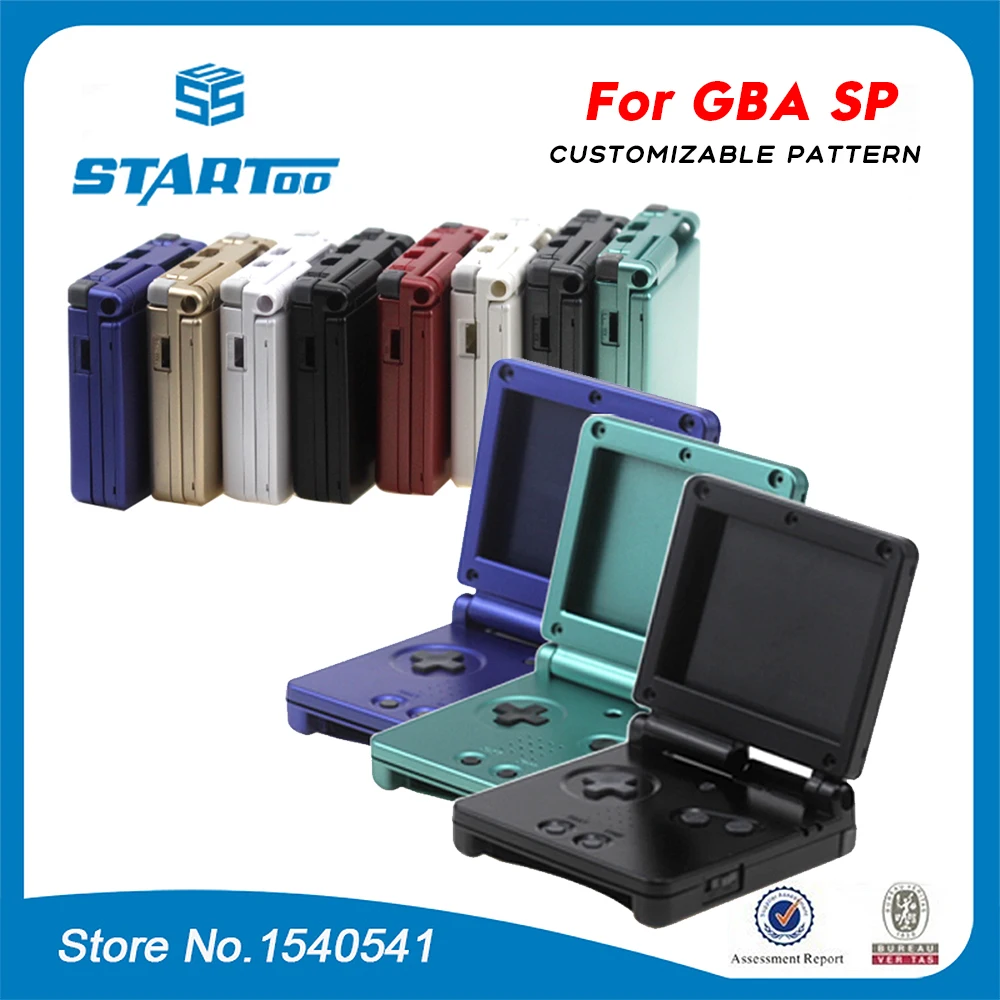 Game Boy Advance Sp Shell Groudon | Gameboy Advance Sp Housing Shell ...