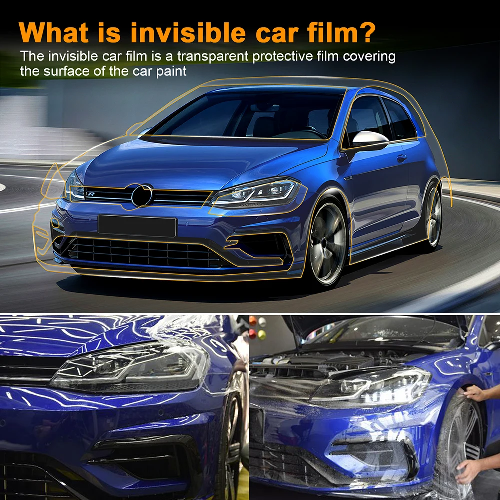 PPF-for-Volkswagen-Golf-R-VW-2018-2019-8-5Mil-Pre-Cut-Paint-Protection ...
