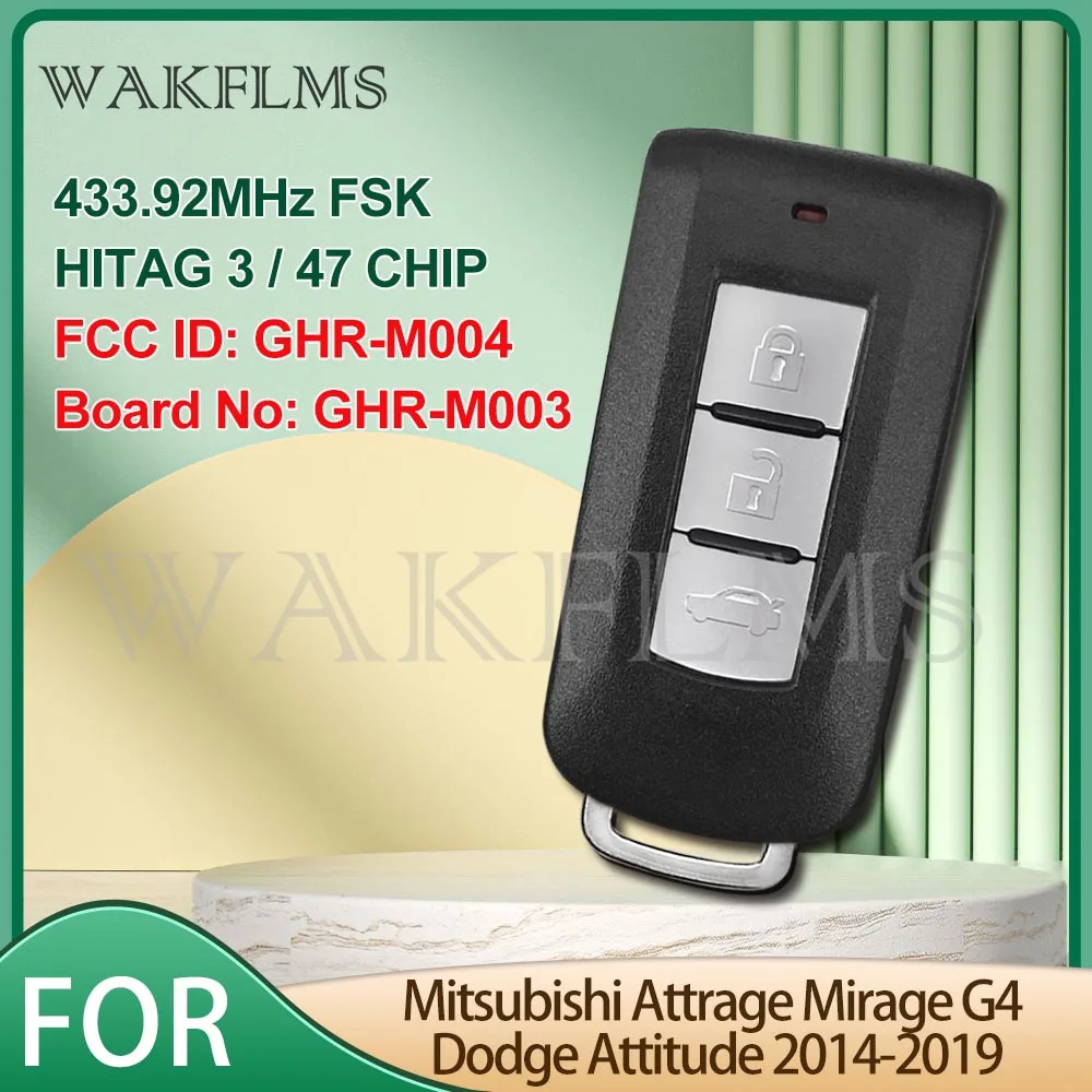 For Mitsubishi Attrage Mirage Dodge Attitude 2017 2018 2019 2020 Smart ...