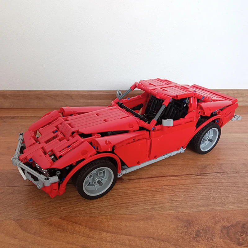 1184PCS-Technical-Corvette-C3-Stingray-Sports-Car-Building-Blocks ...