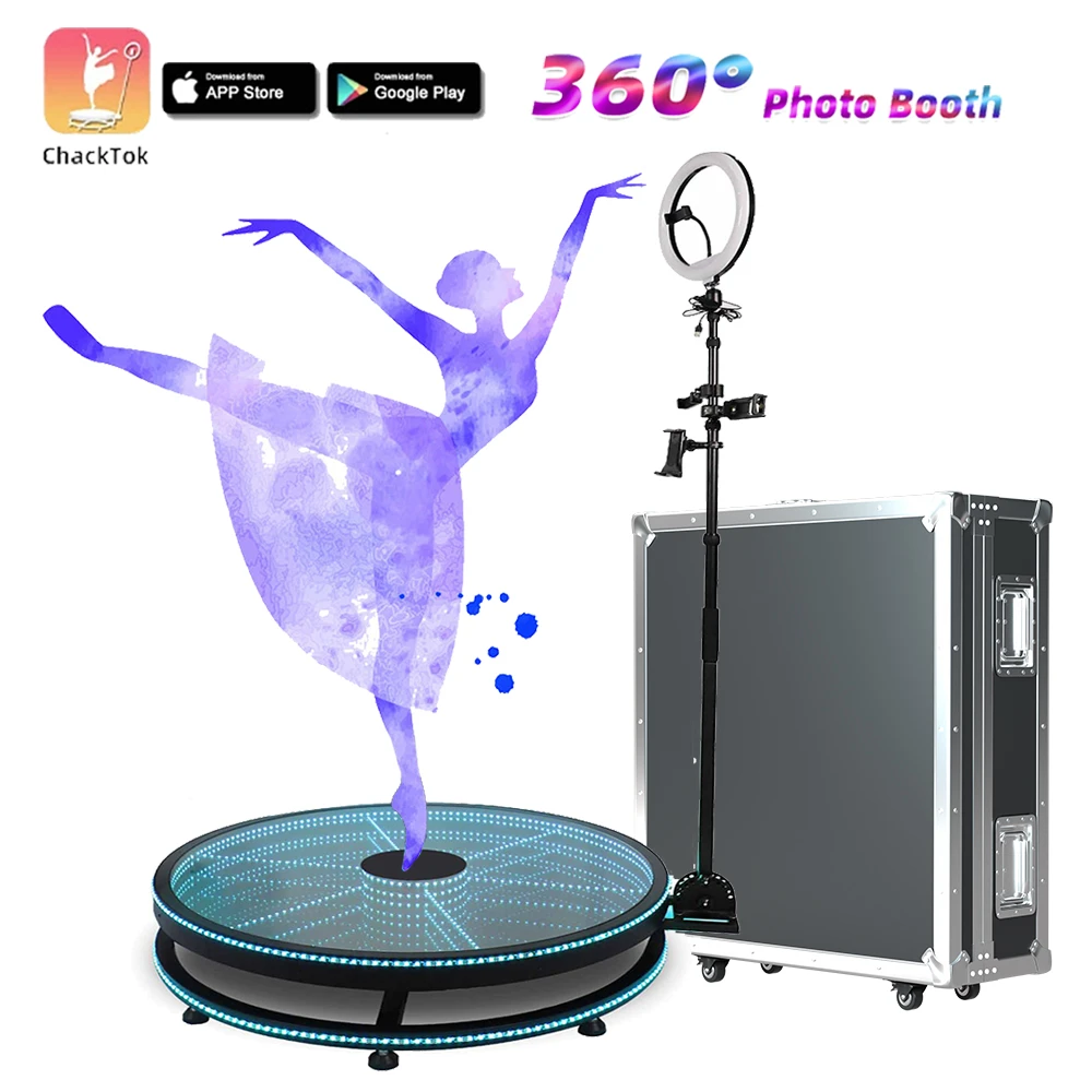 Automatic 360 Photo Booth Sale | 360 Photo Booth Rotating Machine - 360 ...