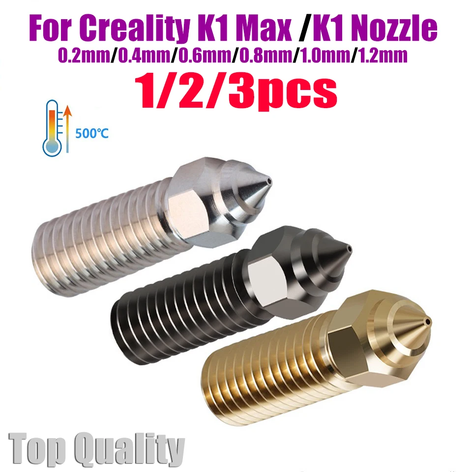 For-Creality-K1-K1-Max-Nozzle-3D-Printer-Parts-High-speed-Nozzles-Brass ...