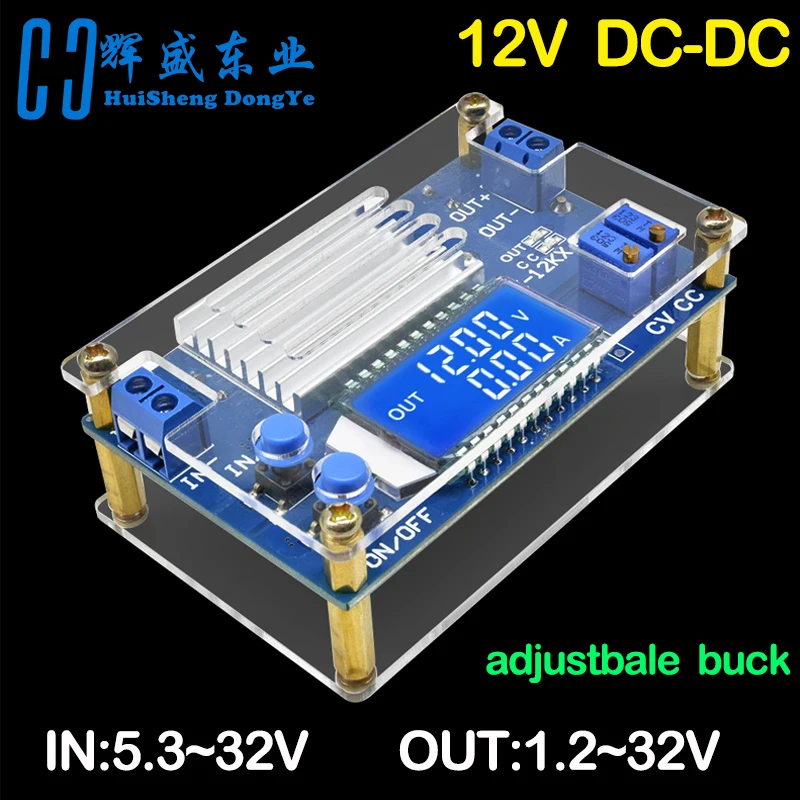 12A-Constant-Voltage-Constant-Current-LCD-Voltage-Current-Display ...