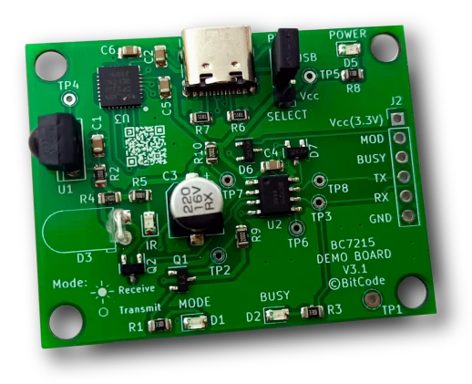 BC7215-Development-Board-Infrared-Data-Transmission-and-Universal ...