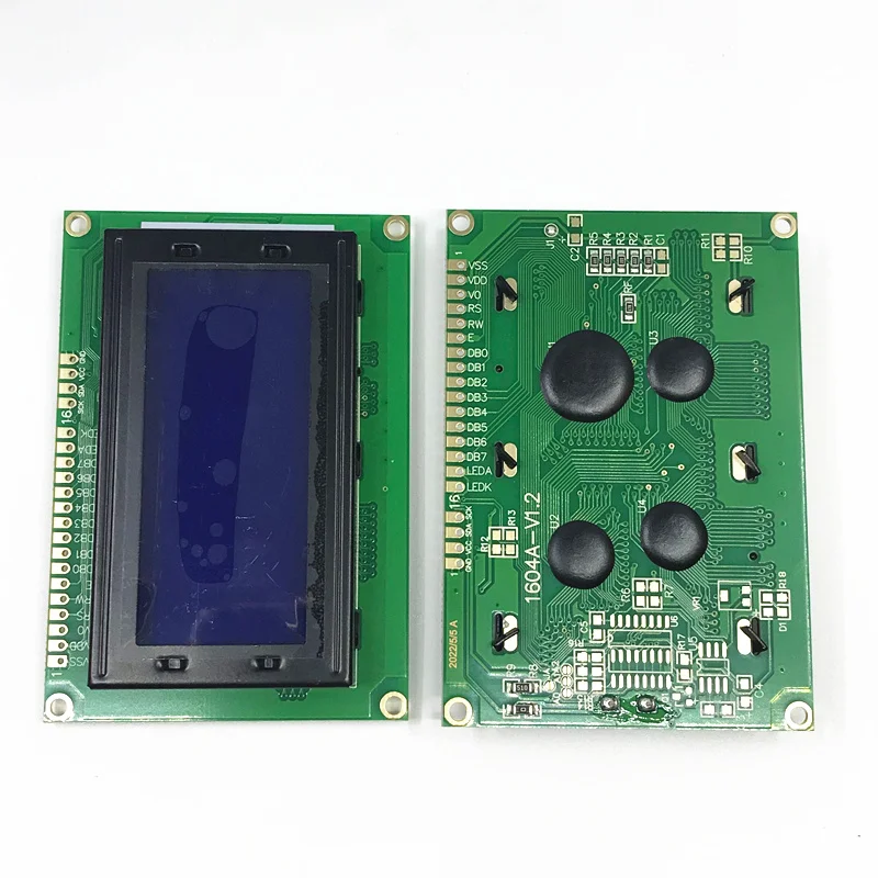 LCD-16x4-16-4-Character-LCD-Display-Module-LCM-Blue-Backlight-white ...