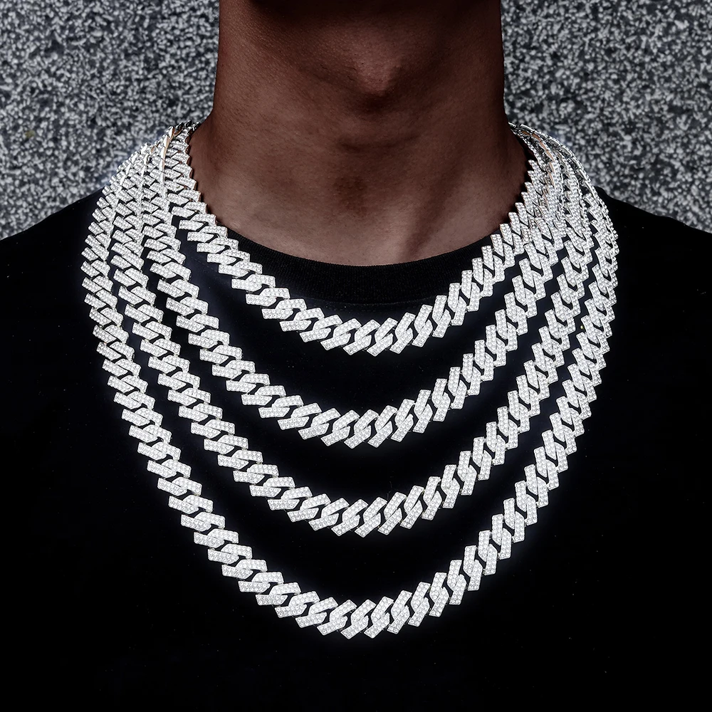 Bling Iced Luxury Necklace | Cubic Zircon Hiphop Jewelry | Bling ...