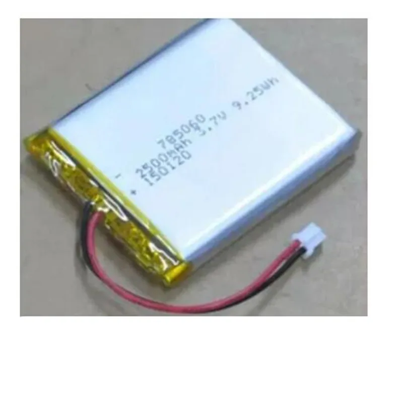 785060-3-7V-2500Mah-Li-po-Polymer-Lithium-Ion-Rechargeable-Battery-For ...
