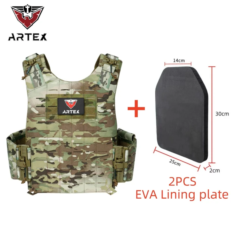 Tactical-vest-Free-lining-Quick-detachable-light-laser-cut-outdoor ...