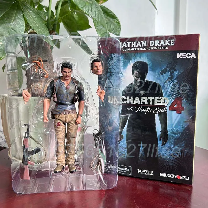 NECA-figura-de-acci-n-Uncharted-4-A-thief-s-end-NATHAN-DRAKE-modelo-de ...