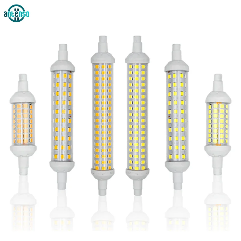 R7S LED Ceramics Tube SMD 2835 Bulb 78MM 118MM 135MM High Power R7s ...