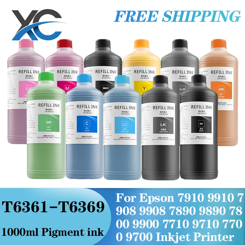 Tinta-de-pigmento-para-Epson-impressora-jato-de-tinta-11-cores-tipo ...