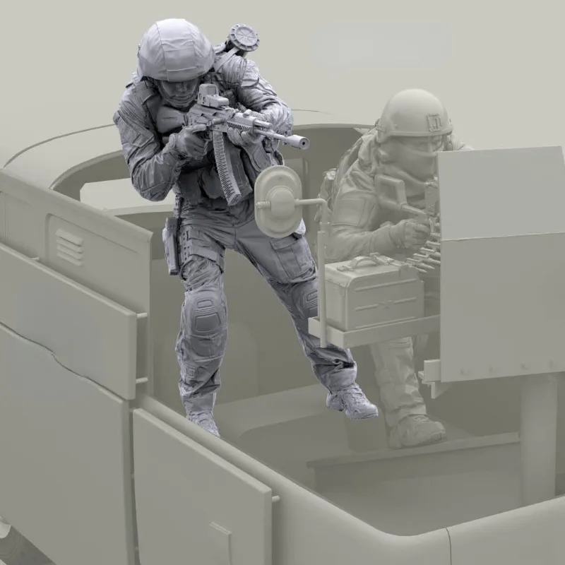 1/35 Die Cast Modern Military Resin Figure Model Kit Russian SSO ...