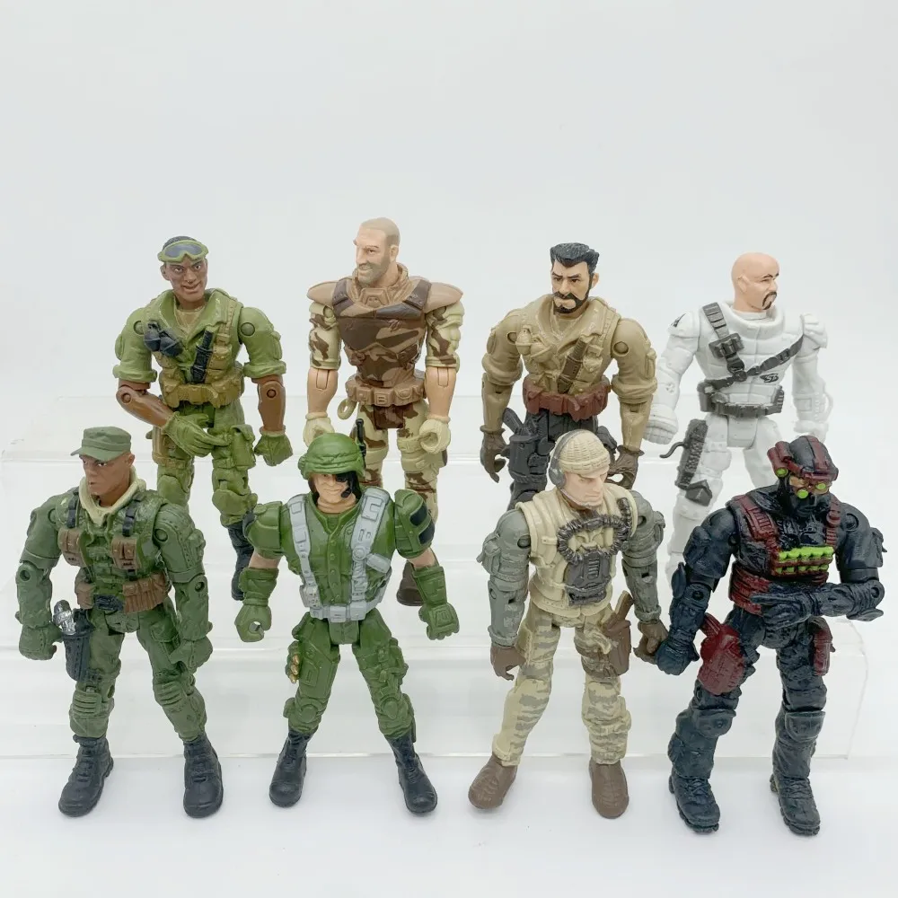 Guerreiro-Lanard-Elite-Force-Action-Figure-Brinquedos-1-18-10cm-Viol ...