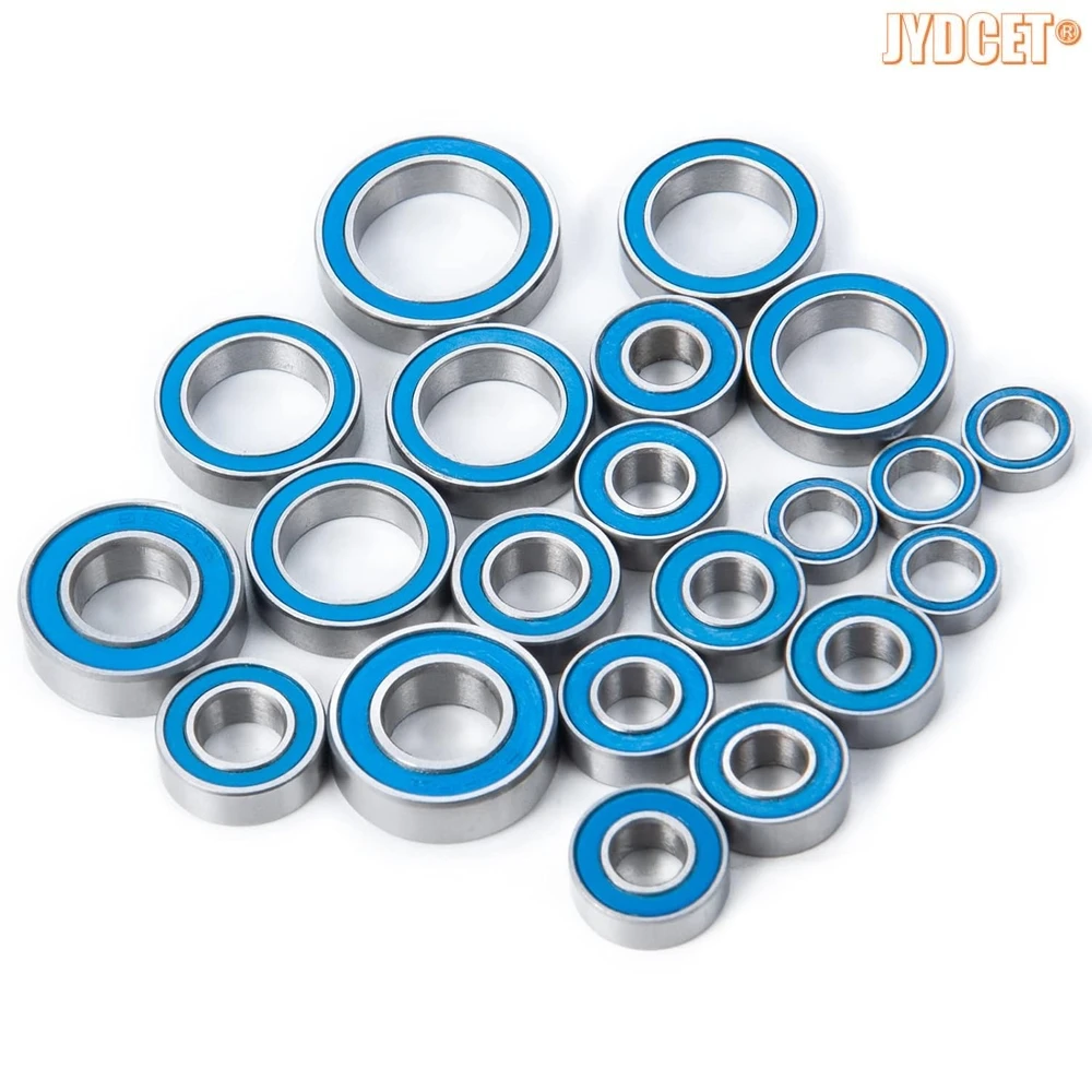 21pcs-Rubber-Sealed-Bearing-Kits-Precision-High-Speed-Bearing-for-RC ...