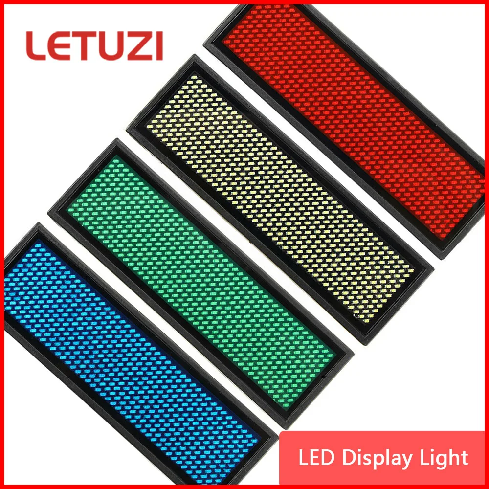 Led Sign Programmable Recharge | Advertising Display Led Light - Led ...