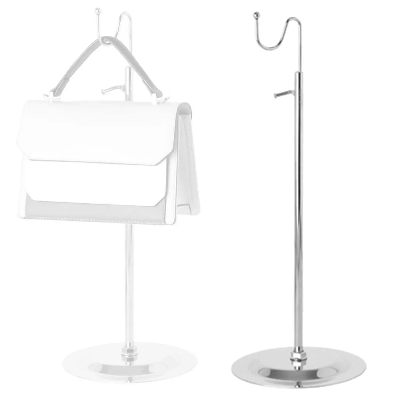 Adjustable-Handbag-Display-Stand-Bag-Scarf-Shelf-Display-Rack-Purse ...