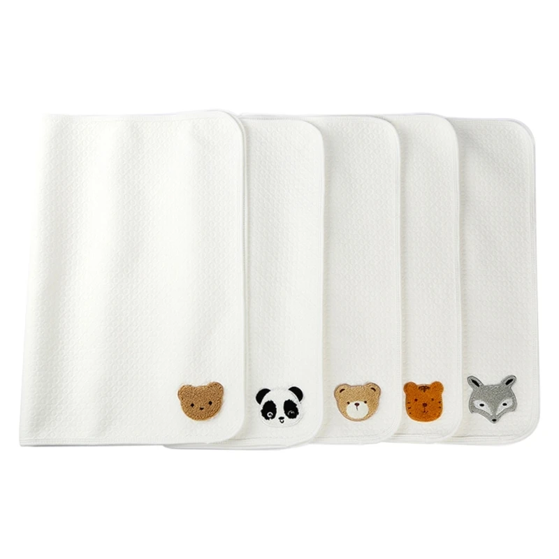 Cartoon-Baby-Changing-Pad-Cotton-Waterproof-Diaper-Changer-for-Newborns ...