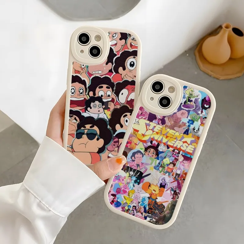 Caso de telefone dos desenhos animados steven universo pele de cordeiro ...