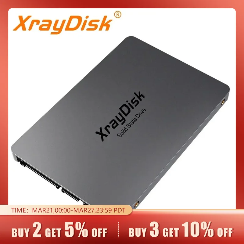 Xraydisk Metal Case Sata3 Ssd 128GB 256GB 512GB 1TBHdd 2.5 Hard Disk Disc 2.5 "Internal Solid ...