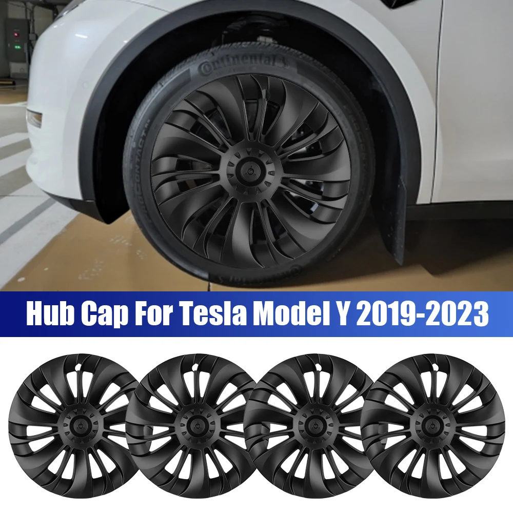 19-Inch-Car-Hub-Cap-For-Tesla-Model-Y-2019-2023-Wheel-Caps-Decorative ...