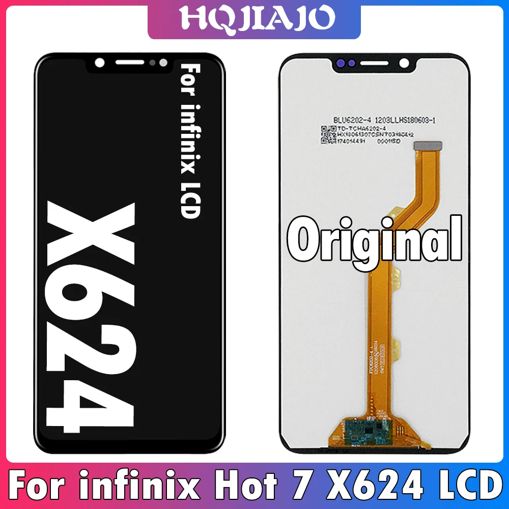 6-2inch-Original-For-Infinix-Hot-7-X624-LCD-Display-Touch-Screen ...