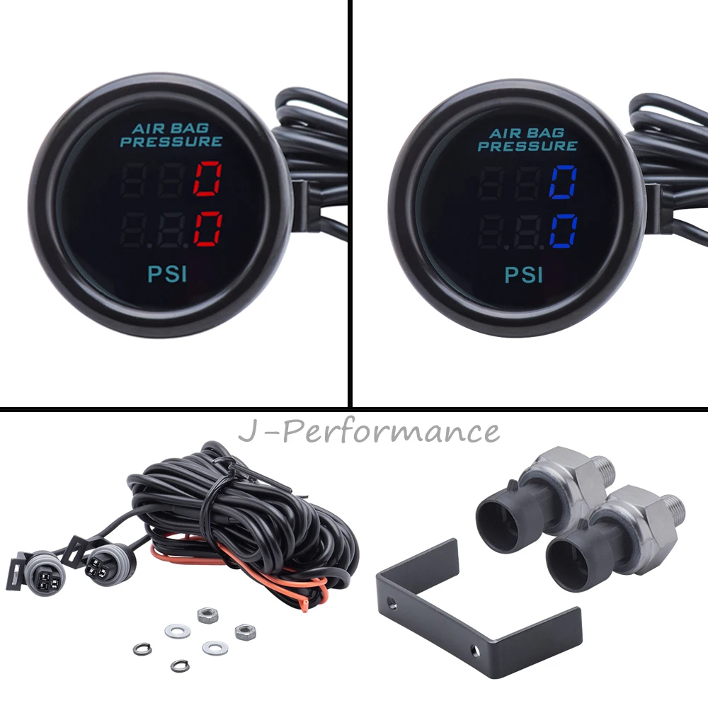 Free-Shipping-52mm-Dual-Display-Air-Pressure-Gauge-PSI-for-Air ...