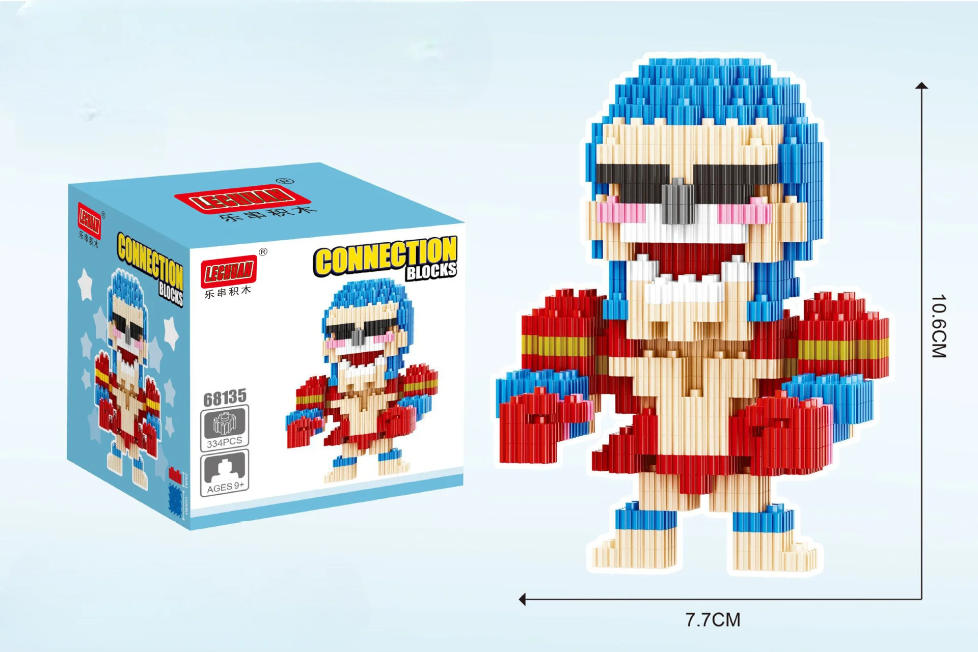 Mini bloques de construcción de One Piece, figuras de NARUTA, figuras ...