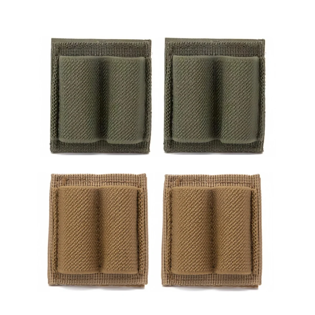 2PCS Hunting MOLLE Shotgun Stock Shell Holder Ammo Pouch Hunting Stick ...