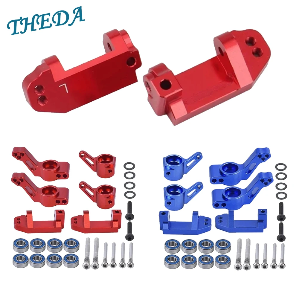 Metal Front Caster Block Steering Blocks Rear Stub Axle Carriers Kit ...
