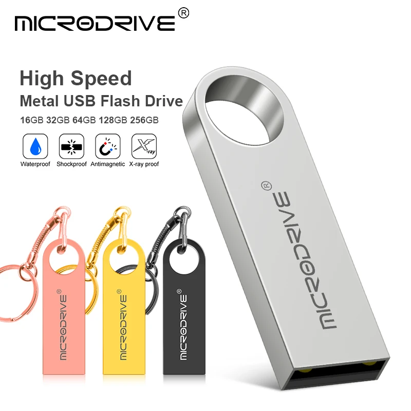 USB-Flash-Drive-Pen-64GB-128GB-256GB-512GB-Metal-Pendrive-32gb-16gb-8gb ...