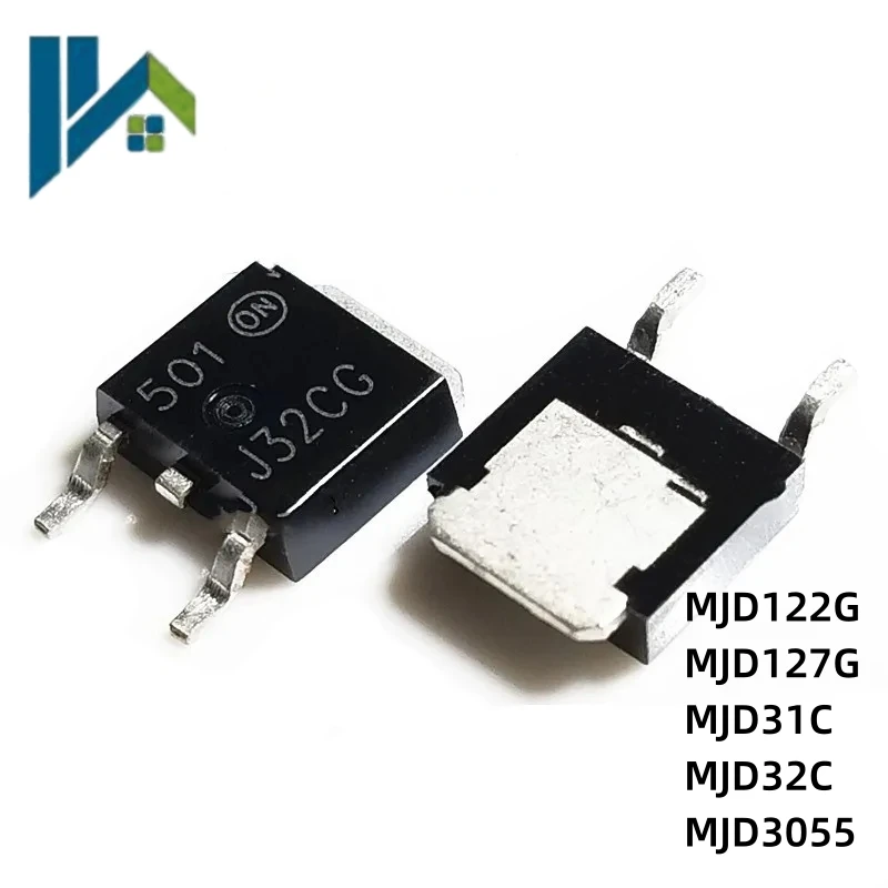 50pcs-MJD122G-MJD127G-J122G-J127G-MJD122-MJD127-TO-252-MJD31C-J31C ...