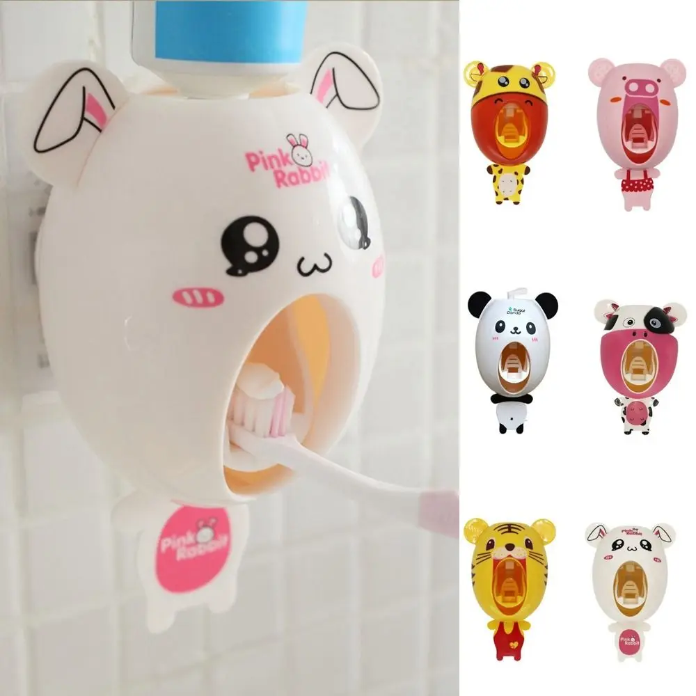 Cartoon-Toothpaste-Dispenser-Strong-Suction-Sucker-Bathroom-Accessories ...