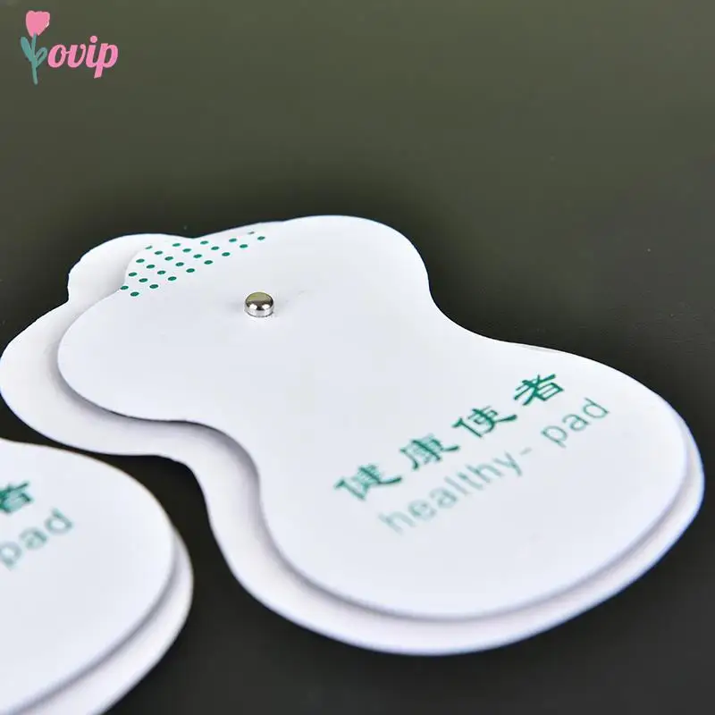 10pcs Healthy Pad Electrode Massage Pads Cable For Digital Tens ...