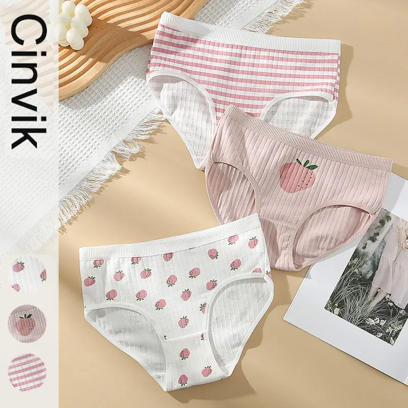 3-piezas-de-ropa-interior-para-mujer-ropa-interior-de-algod-n-ajustada ...