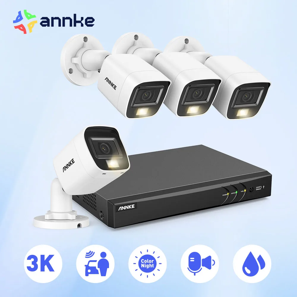 ANNKE-8CH-5MP-Video-Security-System-CCTV-Kit-DVR-Audio-Security-System ...