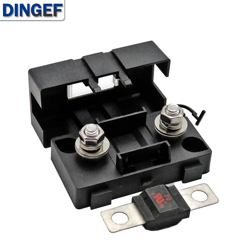 1Set-2PCS-ANS-Trumpet-Fork-Plug-Fuse-32V-40A-50A-60A-70A-80A-100A-125A ...