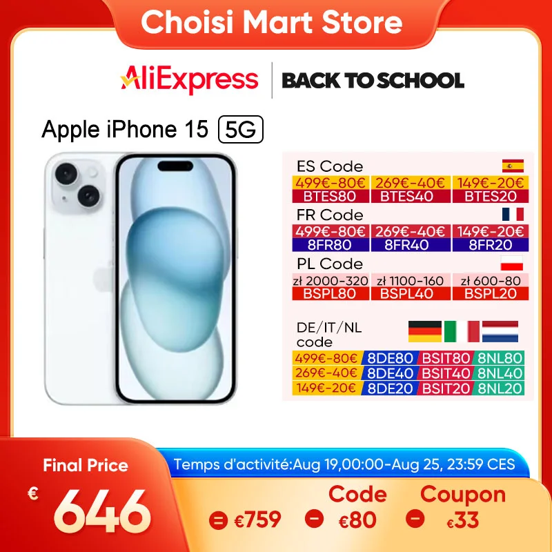 New-Apple-iPhone-15-A3092-6-1-Super-Retina-XDROLED-Screen-6GB-128GB-iOS ...