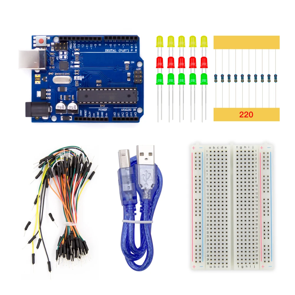 Arduino-UNO-R3-IDE-DIY-elektronik-kiti-ile-uyumlu-retici-ile ...