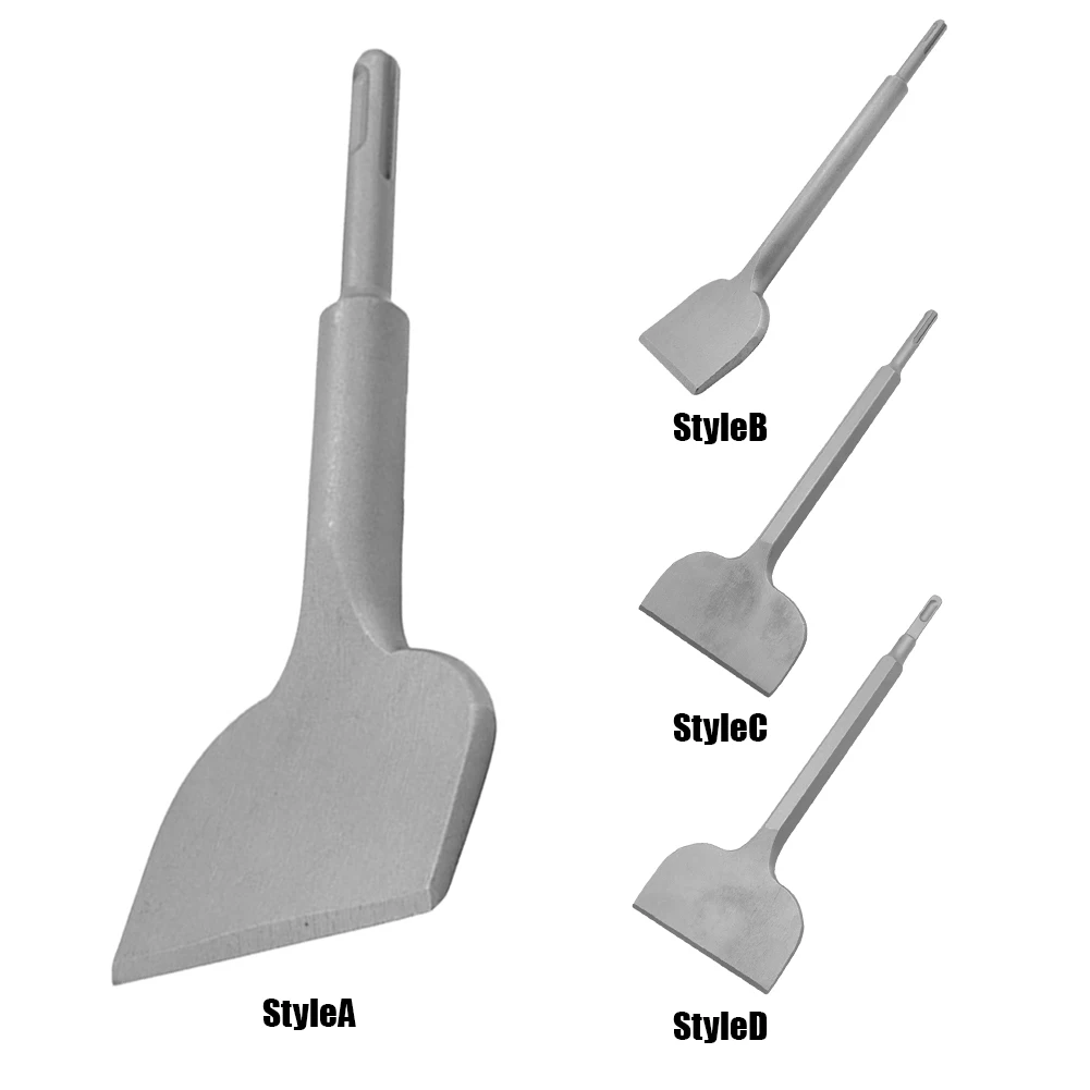 SDS-Plus-Bent-Tile-Chisel-75-100mm-Wide-Electric-Hammer-Drill-Chisel ...