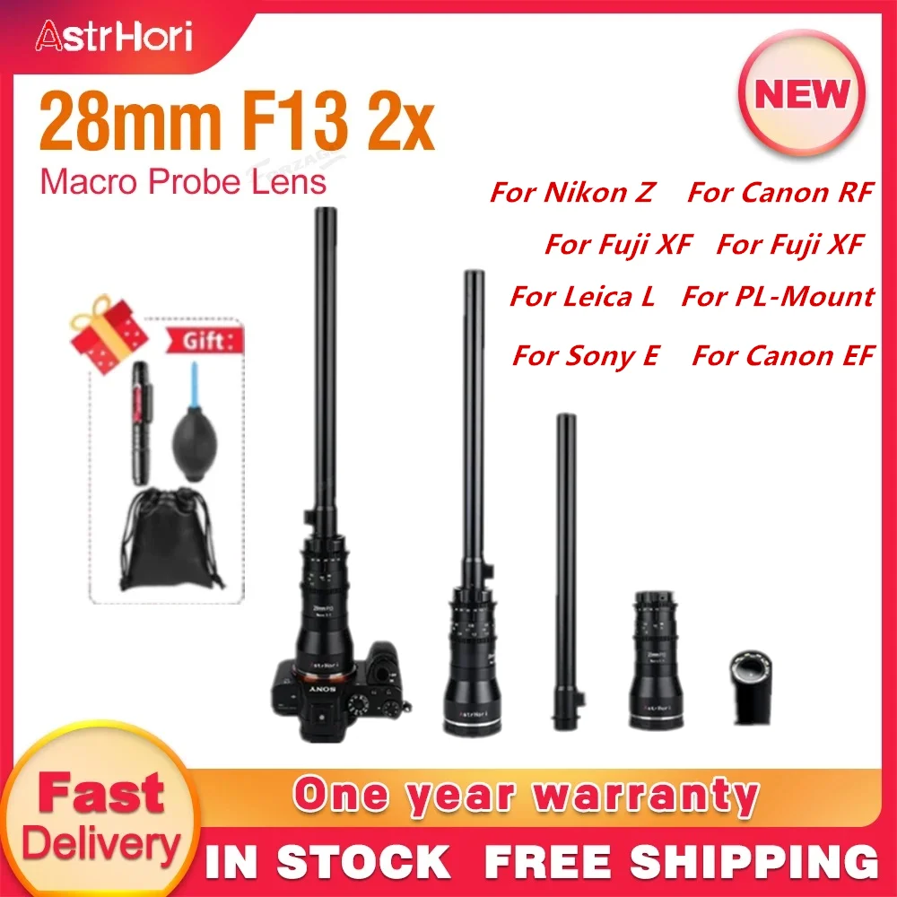 AstrHori-28mm-F13-2x-Macro-Probe-Lens-Full-Frame-Specialty-Lens ...