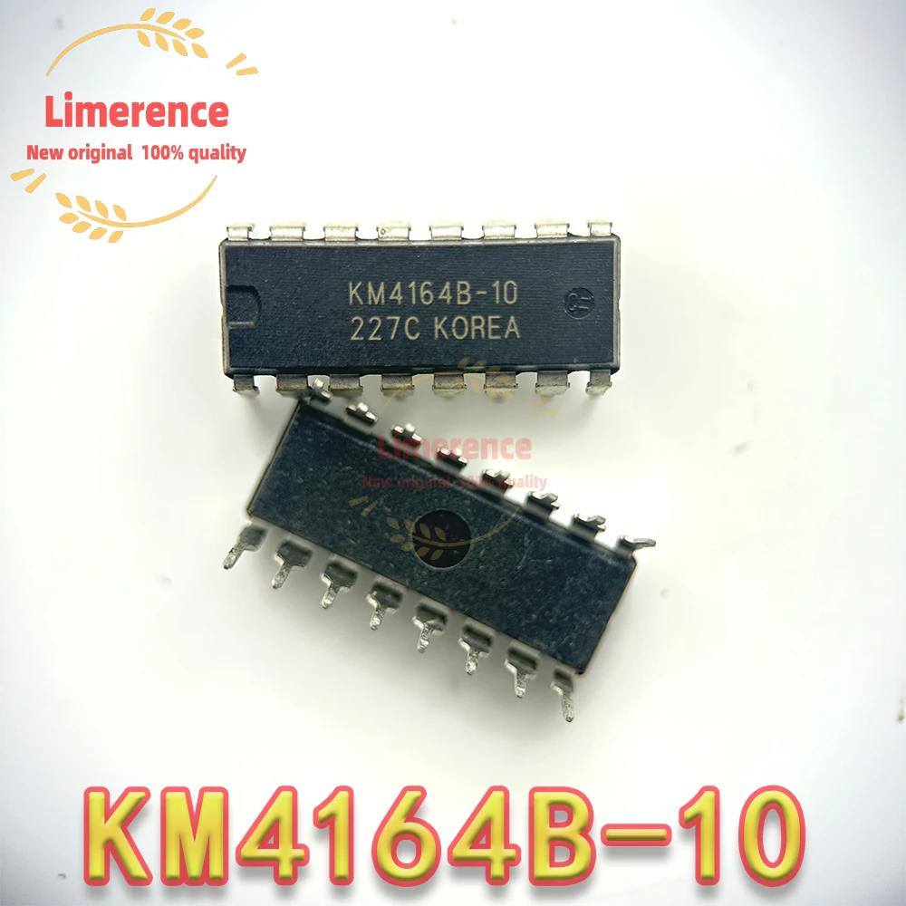 10PCS-lot-4164-KM4164B-KM4164B-10-KM4164B-12-KM4164B-15-DIP16-64K-x-1 ...