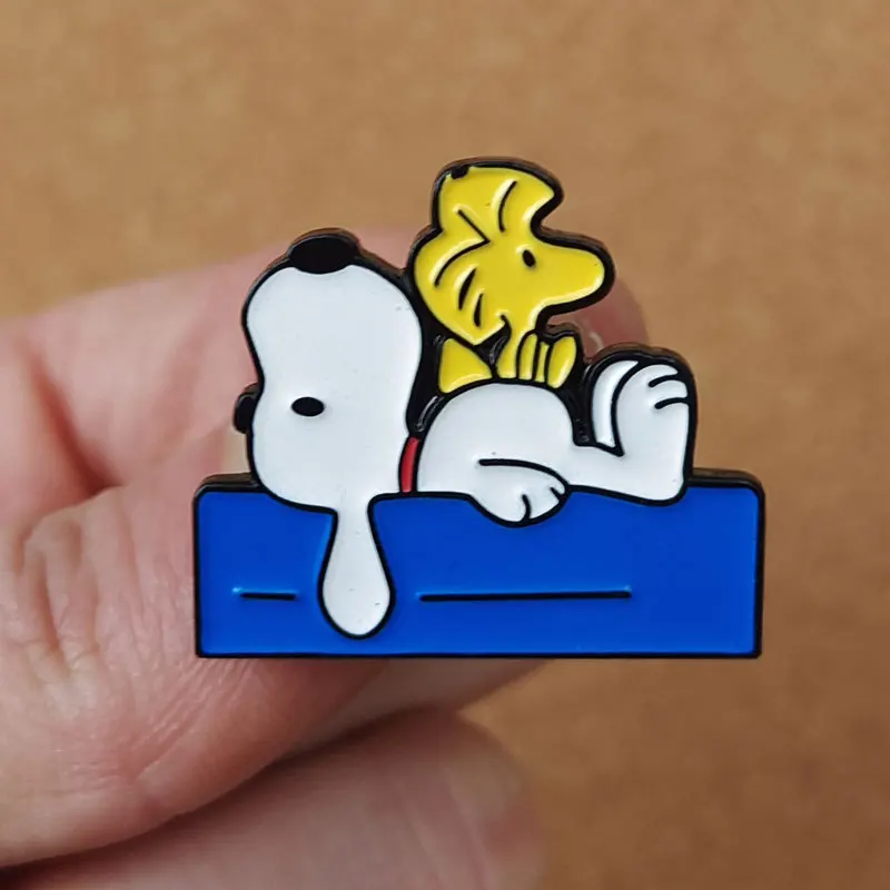 Snoopy-Anime-Enamel-Pin-Kids-Lapel-Pins-Badges-Backpack-Brooches-for ...
