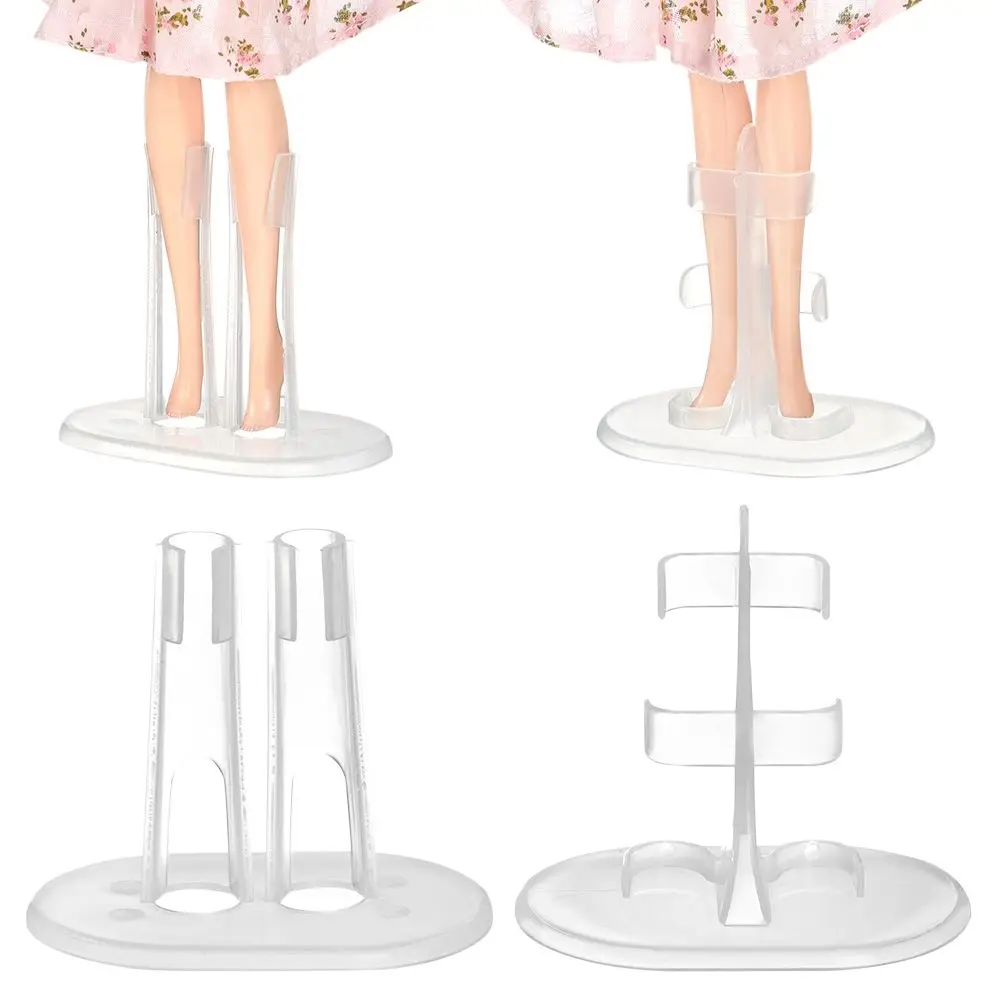 5PCS-Set-Transparent-Plastic-Doll-Stand-Doll-Display-Holder-For-Dolls ...