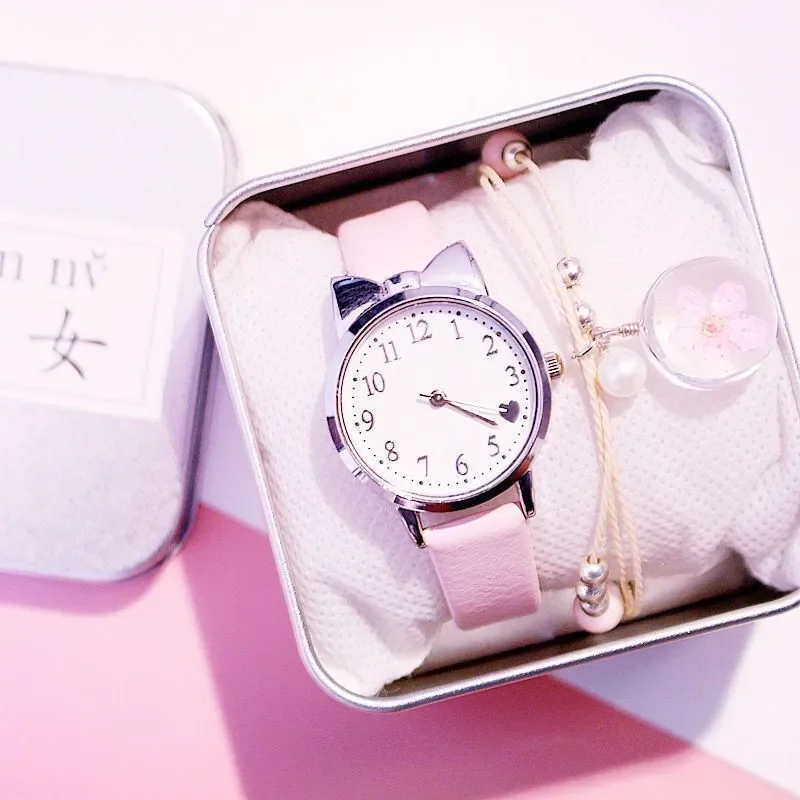 Girl-Elementary-School-Fashion-Watch-Analog-Children-s-Quartz ...
