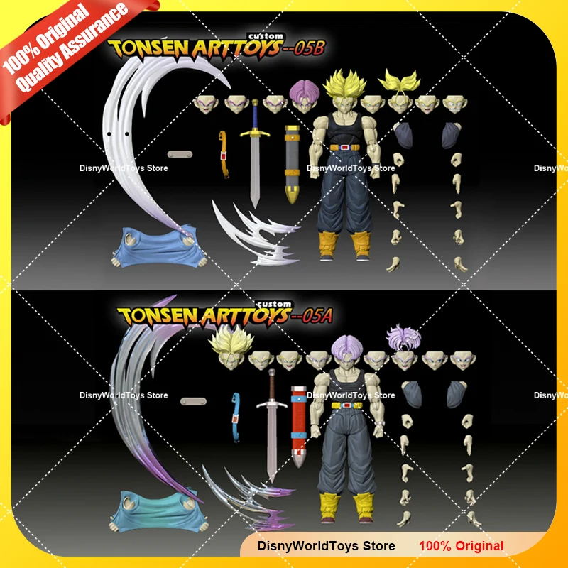 100-Original-Tonsen-Arttoys-Dragon-Ball-Future-Trunks-Super-Saiyan-SSJ ...
